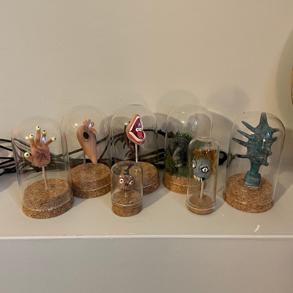 Spirit Bottle, Ghost, Terrarium, Cemetarium - Etsy