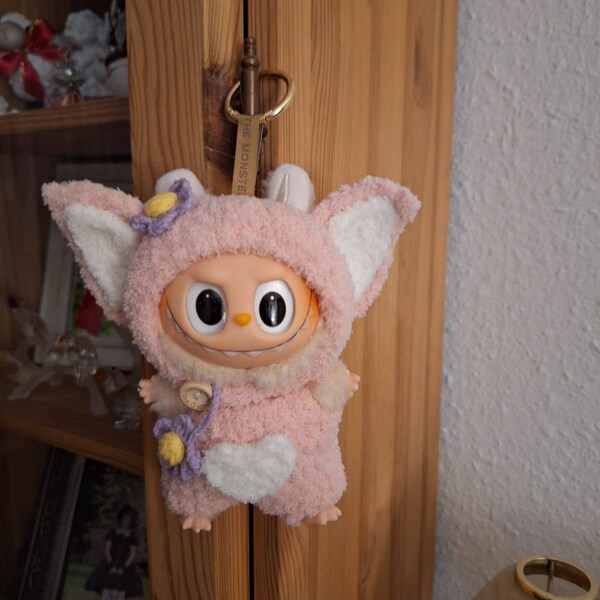 Mario Labubu Clothes Handmade Labubu Outfit Crochet Labubu Shirt Gifts ...