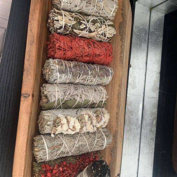Sage Variety Pack, Smudging Bundle Set, SAGE BUNDLE 18 PCS, 18 Pack ...