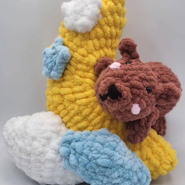 Summer Cow in a Pool Plushie PDF Pattern - Etsy