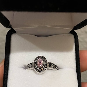 Customized Sterling Silver or 10kt High School and College Class Ring ...