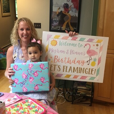 Flamingo Birthday Sign, Flamingo Yard Sign, Flamingo Sign, Flamingle ...