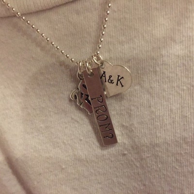 Homecoming Proposal Necklace, HOCO Jewelry, Promposal Necklace ...