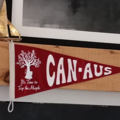 Personalized Pennant Canvas Pennant Handmade Pennant Cottage Decor ...