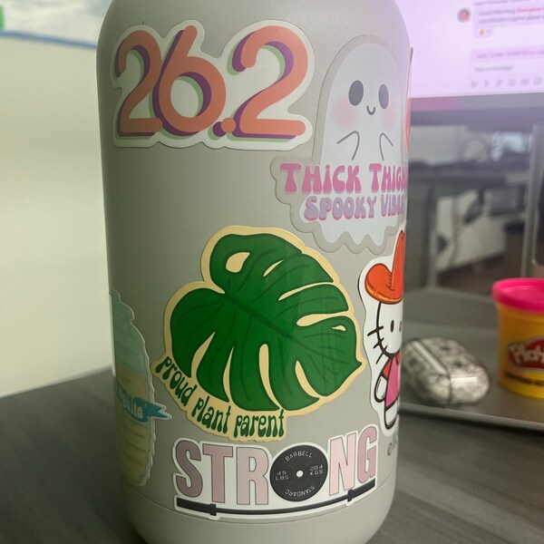 45lb Plate and Brain Sticker, Powerlifting Sticker, Weightlifting ...