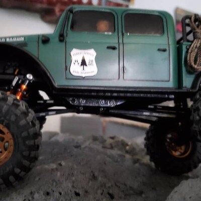 SCX24 Power Wagon High Clearance Front Bumper - Etsy