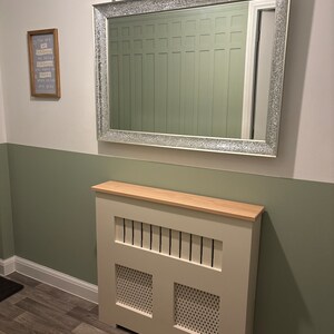 Bespoke Mirrored Radiator Cover Custom UK New Design Black - Etsy