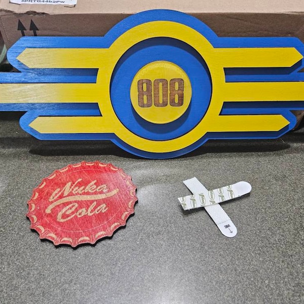 Wood Customizable 3D Vault-tec Wall Art. Text, Numbers - Etsy
