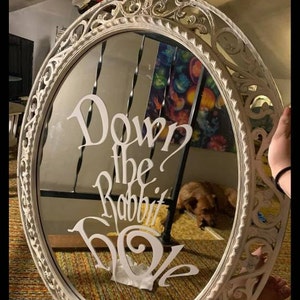 Down the Rabbit Hole, Wonderland SVG, the Rabbit Hole SVG, T-shirt ...