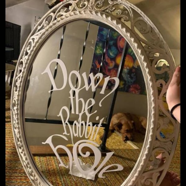 Down the Rabbit Hole, Wonderland SVG, the Rabbit Hole SVG, T-shirt ...