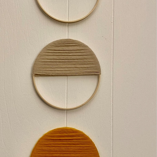 Customizable Circle Wall Hangings - Etsy