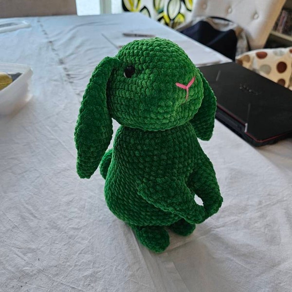 BUNNY CROCHET PATTERN. Realistic rabbit amigurumi - Etsy.de