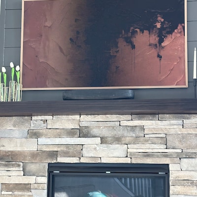 Texture Frame Tv Art Samsung Frame TV Art Modern Abstract Oil Painting ...