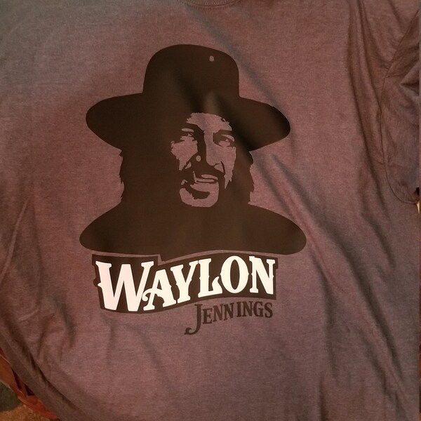 Waylon Jennings Vector SVG Artwork - Etsy