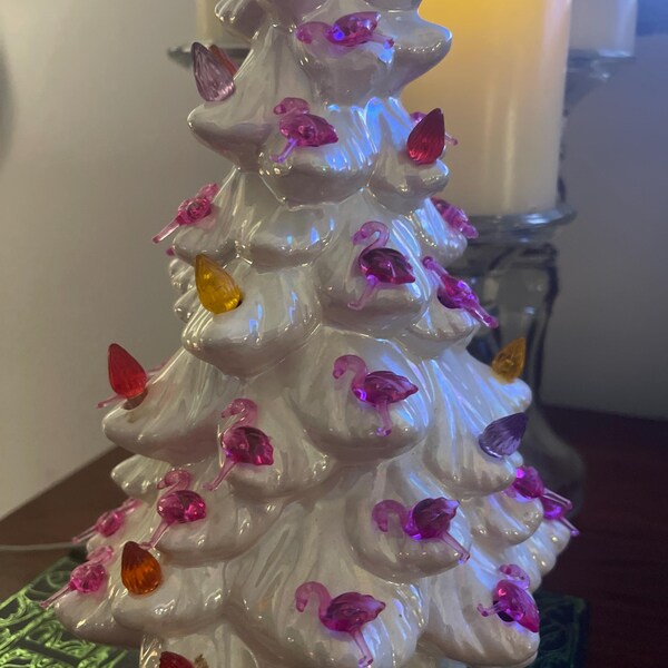 Ceramic Tree Bulbs Pink Flamingo - Replacement Bulb for Ceramic Trees ...