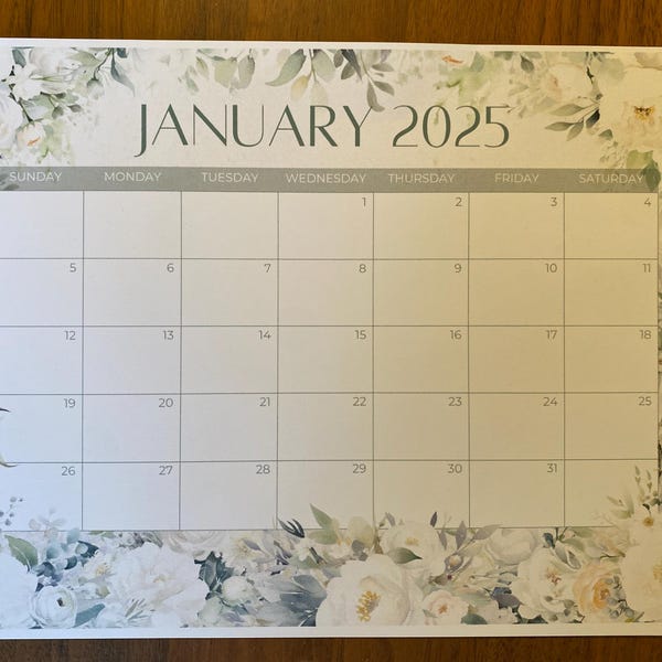 PRINTABLE Monthly Calendar, May 2025 PDF Download, Spring, Cute Animals ...