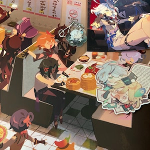 Wanderer genshin Impact 4x6 Mini Print, 11x17 Poster - Etsy