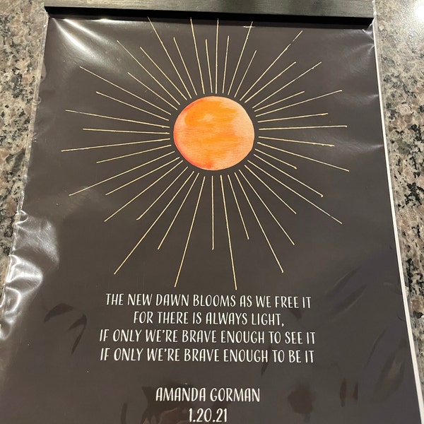 New Dawn Print - Etsy