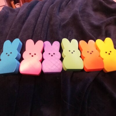 Set of Colorful Peeps - Etsy