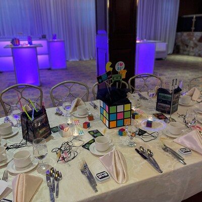 80s Centerpiece I Love the 80s Centerpiece 80s Party - Etsy