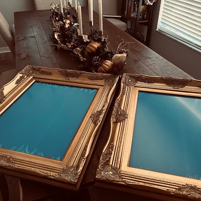 4.25 Gold Fancy Gold Ornate Picture Frame Photo Art - Etsy