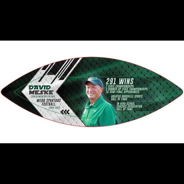 Custom Photo Football | Playmaker Design | Great for Senior Night ...