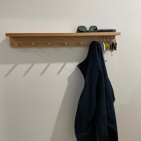 CALLI - Entryway Organiser, Hallway Shelf Wooden Shelf, Book Shelf ...