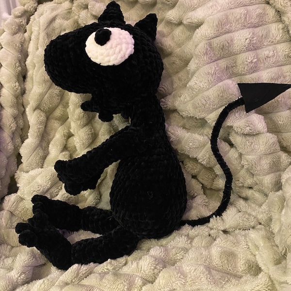 CROCHET PATTERN - Luci the Demon Amigurumi Disenchantment - PDF File ...