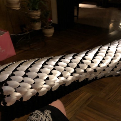 Dragon Scale Gauntlets Knitted Dragonhide Armor Elbow Length Custom ...