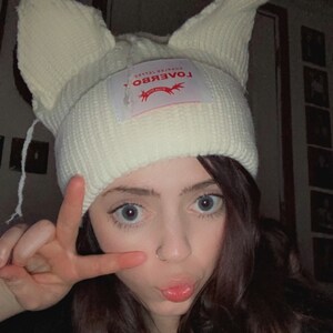 Loverboy Fox Design Multi-colored Cat Pig Ear Warm Knitted Hat - Etsy