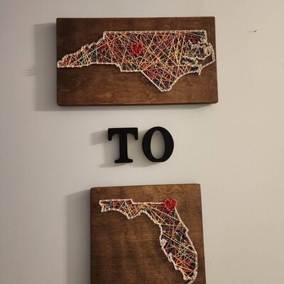 Buffalo String Art, Buffalo Art, Bison Art, Rustic Decor, Buffalo Decor ...