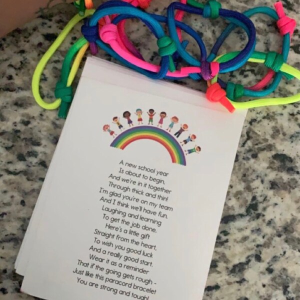 First Day of School Bracelets- Please READ ITEM DESCRIPTION - Class ...