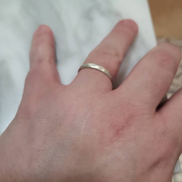 Bands Outdoors Rings Silver Twig Bands Tree Rings Bark Bands Branch ...