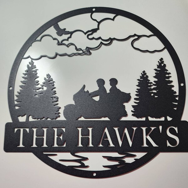 Custom Family Welcome Home Sign | Outdoor Family Name Sign for Front ...