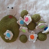 Turtle Crochet Memory Game Complete Guide Crocheting Amigurumi Full Guide Tutorial PDF English ...