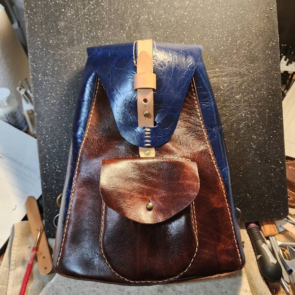 Backpack Pattern - Leather DIY - Pdf Download - Video Tutorial - Etsy