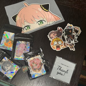 Spy X Family Anya Acrylic Keychain Charm - Etsy
