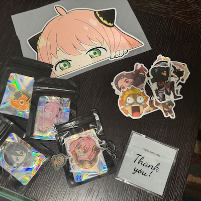 Spy X Family Anya Acrylic Keychain Charm - Etsy