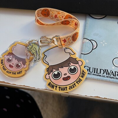 Over the Garden Wall Wristlet and Charm Keychain Set Cute Greg OTGW ...