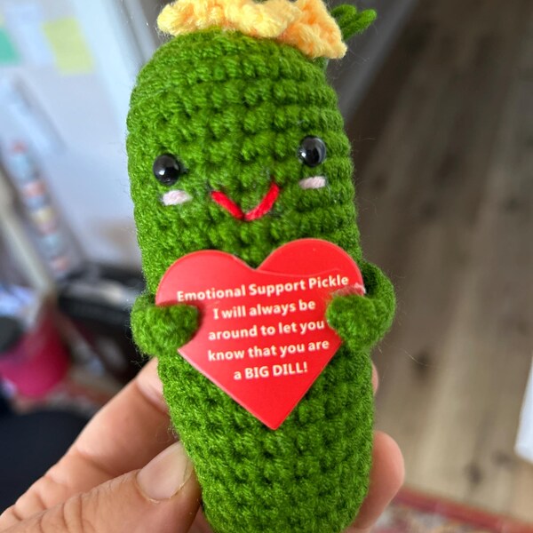 Handmade Crochet Mango-positive Vegetables,emotional Support Mango ...