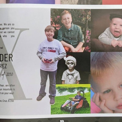 Full Page Football Yearbook Ad Template, Sports Program Ad, Editable in ...