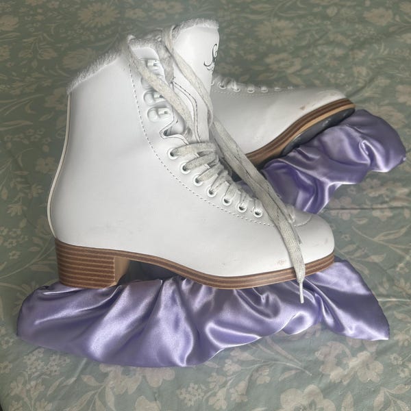 Figure Skating Soakers With Rhinestones| Soft Guards | Ice Skating ...