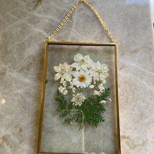 Pressed Flower Picture Frame Birthday Anniversary Gift - Etsy