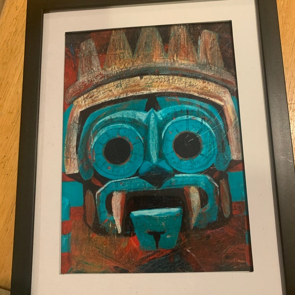 Mexican Chicano Art Poster From My Original Acrylic Painting Called ...