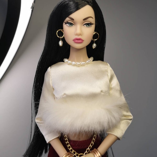 Paperark DOOARE DOLL BODY Without Head 1/6 Ooak Blythe Monster High ...