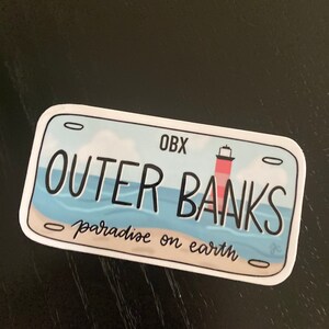 The OG Obx License Plate Sticker , ORIGINAL CREATOR, Waterproof Sticker ...