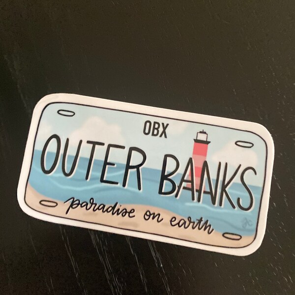 The OG Obx License Plate Sticker , ORIGINAL CREATOR, Waterproof Sticker ...