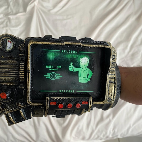Pip Boy 3000 | Fallout Cosplay Replica | 3D Printed Pip Boy | Fallout ...