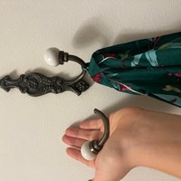 Coat Hook, Wall Hook, Antique Ceramic Decorative Hook , Cast Iron Hook, French Style Hook ...