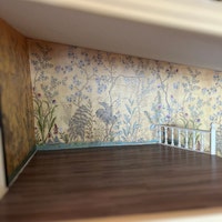 1/12 Cement Tile Effect Dollhouse Miniature Printable Download 8.5 X 11 ...